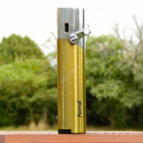 StYlish Jet Flame Lighter[Gold] – Rajoki